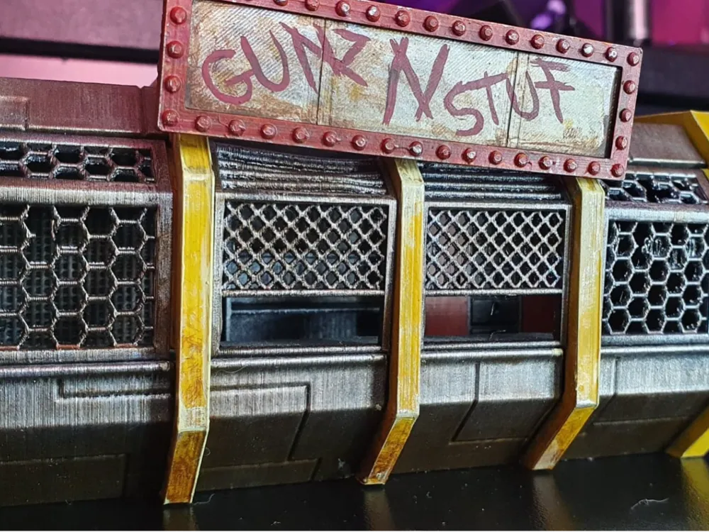 tabletop Trader in a container - Free 3D Print Model - MakerWorld