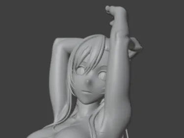 Anime Female - Free 3D Print Model - MakerWorld