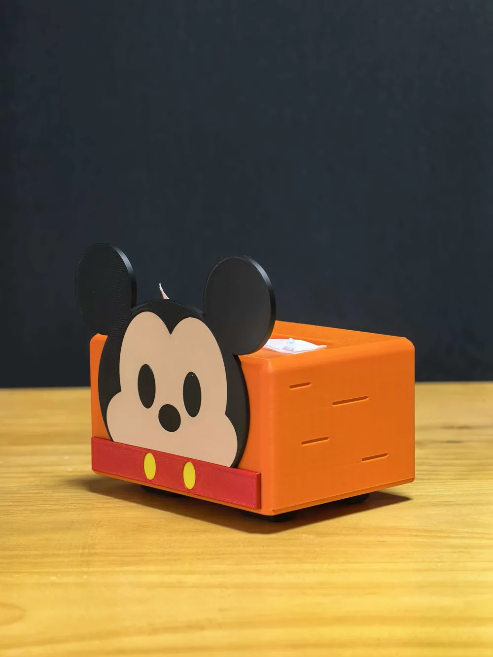 Radish Mickey Mouse Tissue Box Super Invincible Da Kai Men Calico ...