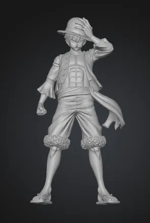 Straw Hat Luffy - Free 3D Print Model - MakerWorld