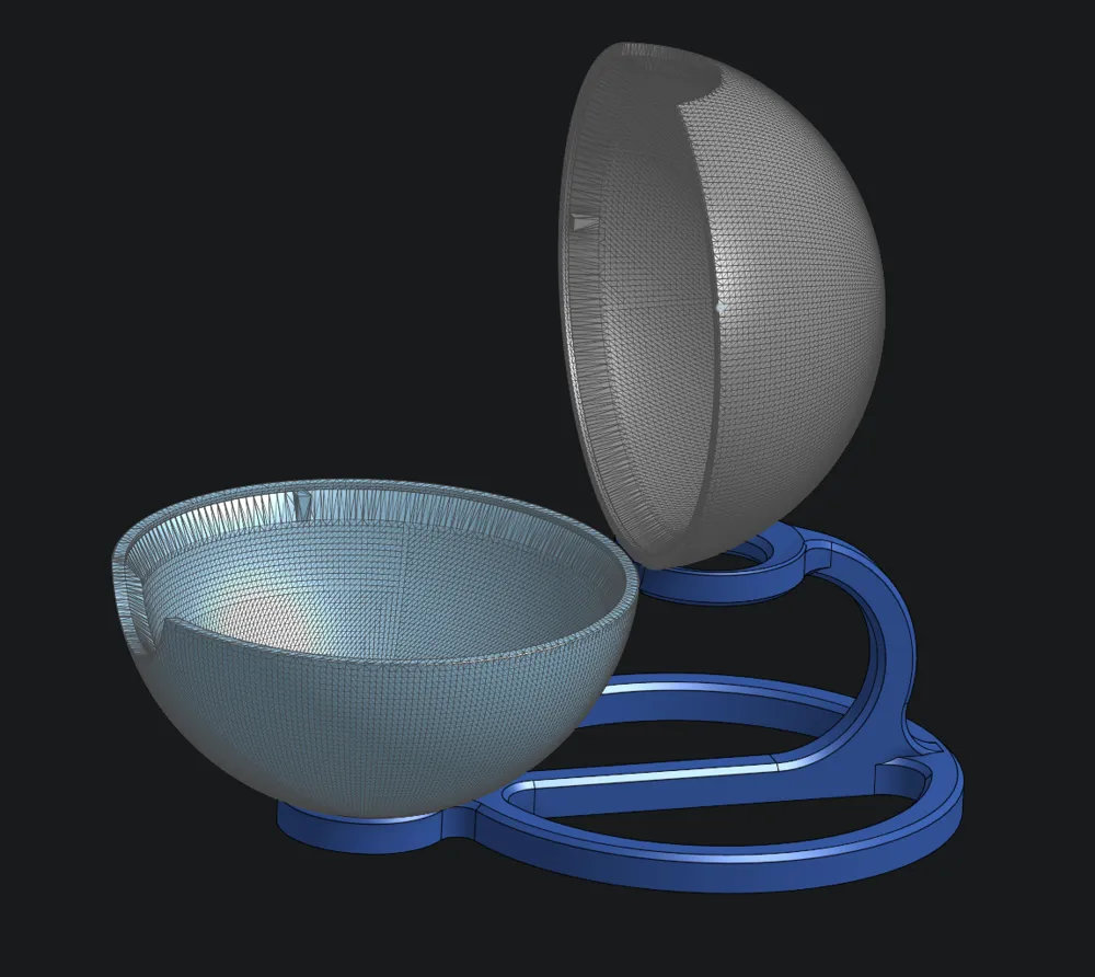 PokeBall display model - Free 3D Print Model - MakerWorld