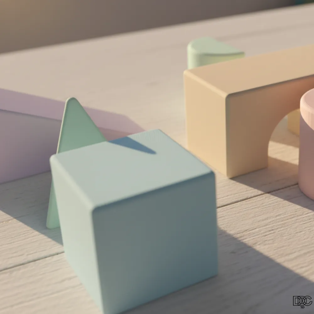 Custom Geometric Wooden Shapes - Free 3D Print Model - MakerWorld