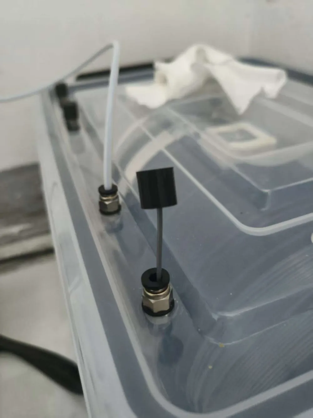 Drying Box Pneumatic Connector Straight-Through Cap - Free 3D Print ...