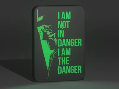 Lightbox - Breaking Bad - Free 3D Print Model - MakerWorld