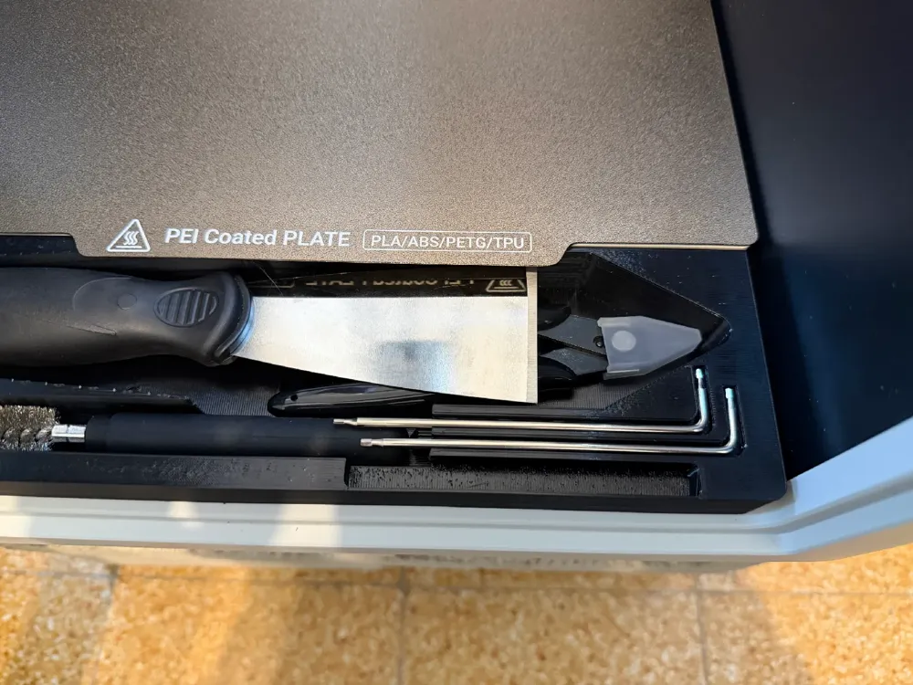 Snapmaker U1 Toolbox Tray Remix - Free 3D Print Model - MakerWorld