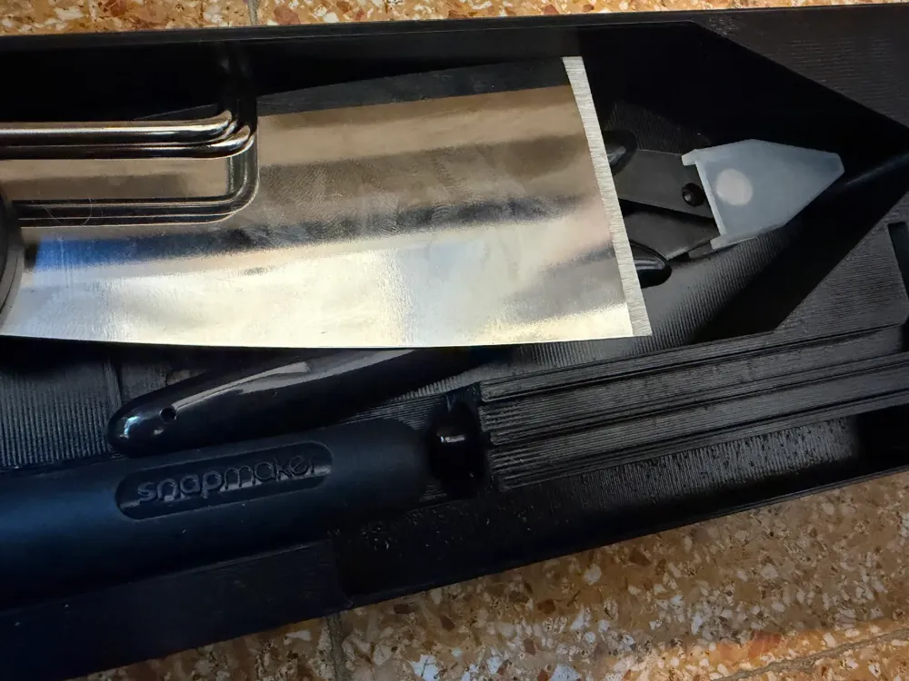 Snapmaker U1 Toolbox Tray Remix - Free 3D Print Model - MakerWorld