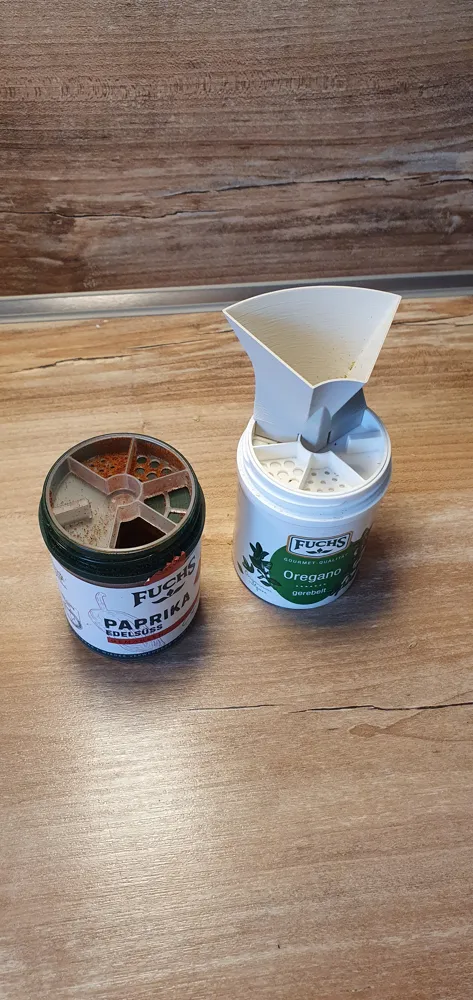 Funnel for Fuchs Spice Jars - Free 3D Print Model - MakerWorld