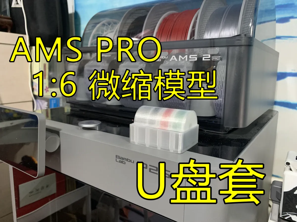 Étui de clé USB modèle réduit AMS PRO 1:6 - Modèle d'Impression 3D ...