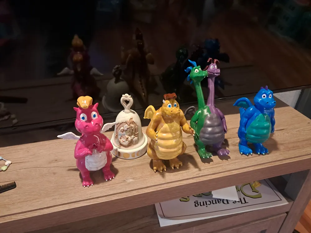 dragon tales cast - Free 3D Print Model - MakerWorld