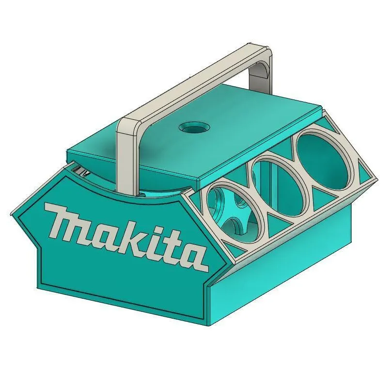 Makita Red Bull Can Cooler - Free 3D Print Model - MakerWorld