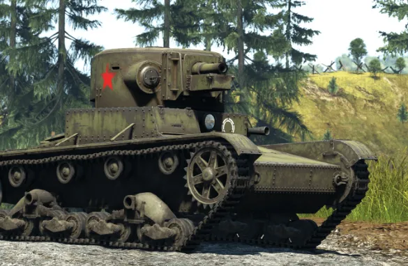 T-26-4 (T-26A) — Soviet Artillery Tank - Free 3D Print Model - MakerWorld