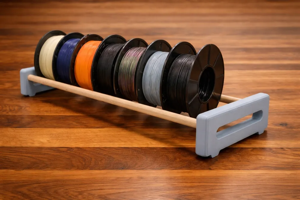 Minimal filament organizer - Free 3D Print Model - MakerWorld