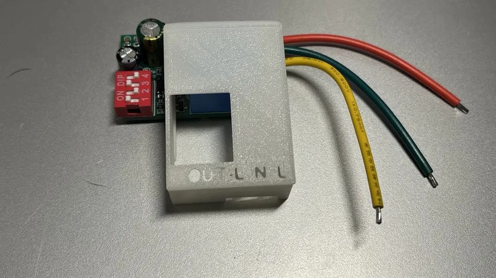 Case for power delay relay switch module (IO33H01) - Free 3D Print ...