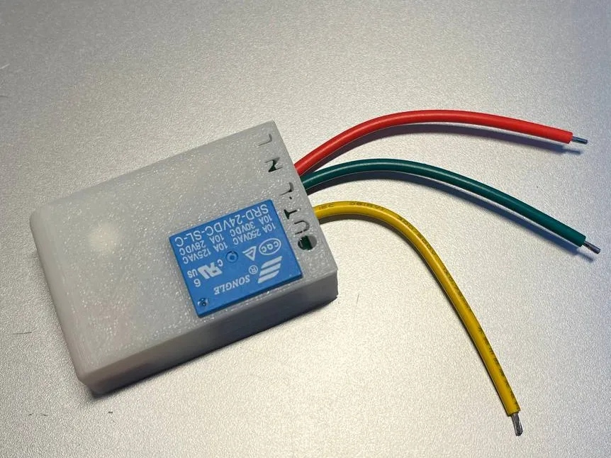Case for power delay relay switch module (IO33H01) - Free 3D Print ...