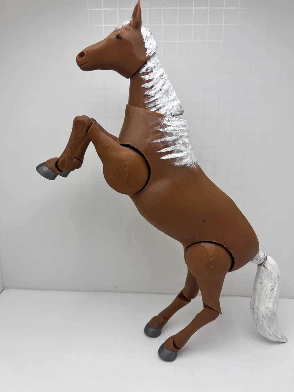 1/12 Horse Action Figure - Free 3D Print Model - MakerWorld