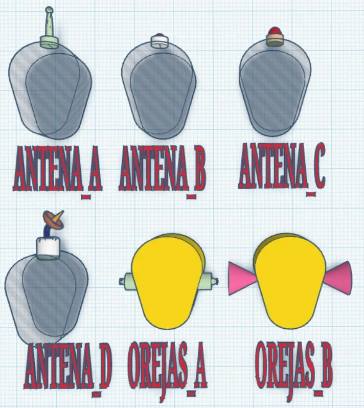 MODULAR ROBOT EDUCATIONAL PROJECTS IN THINKERCAD - Free 3D Print Model ...