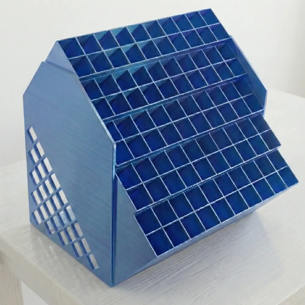 Touch Marker Pen Organizer 100 slots - Free 3D Print Model - MakerWorld