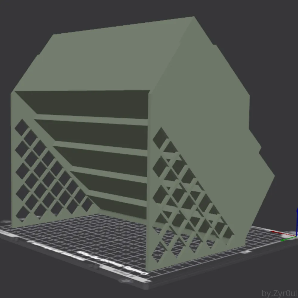 Touch Marker Pen Organizer 100 slots - Free 3D Print Model - MakerWorld