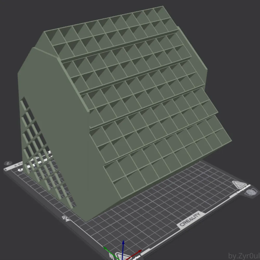 Touch Marker Pen Organizer 100 slots - Free 3D Print Model - MakerWorld