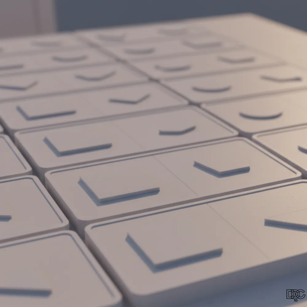 Geometric Shapes Domino EN V1 - Free 3D Print Model - MakerWorld
