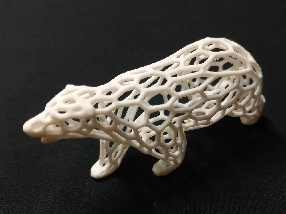 Polar Bear Voronoi - Free 3D Print Model - MakerWorld