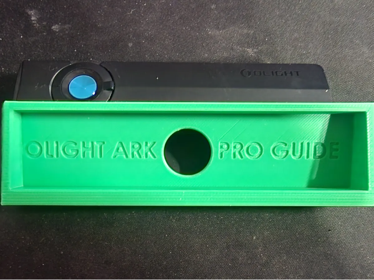 Guia de Gravação a Laser para OLIGHT ARKPRO - Modelo gratuito para ...