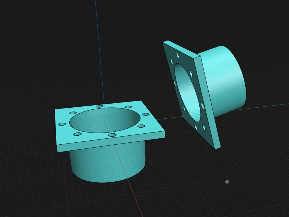 Window Screen Magnetic Exhaust Fan Fixator - Free 3D Print Model ...