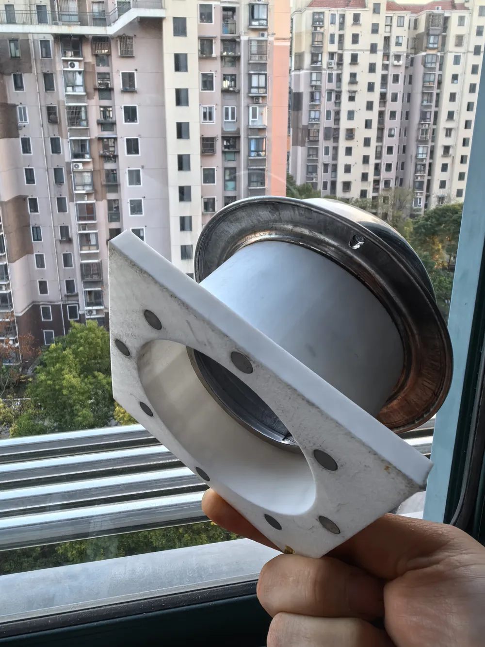 Window Screen Magnetic Exhaust Fan Fixator - Free 3D Print Model ...