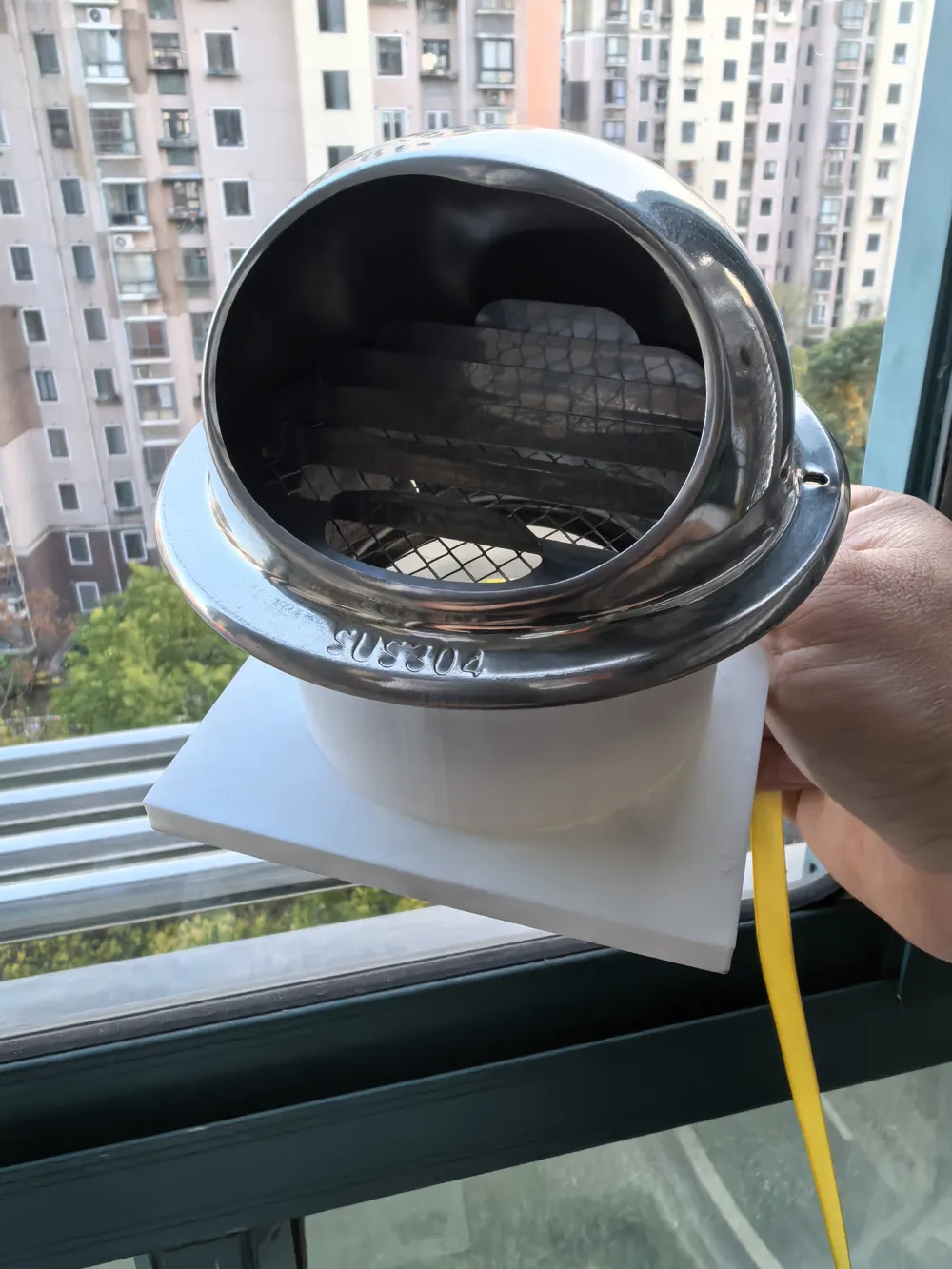 Window Screen Magnetic Exhaust Fan Fixator - Free 3D Print Model ...