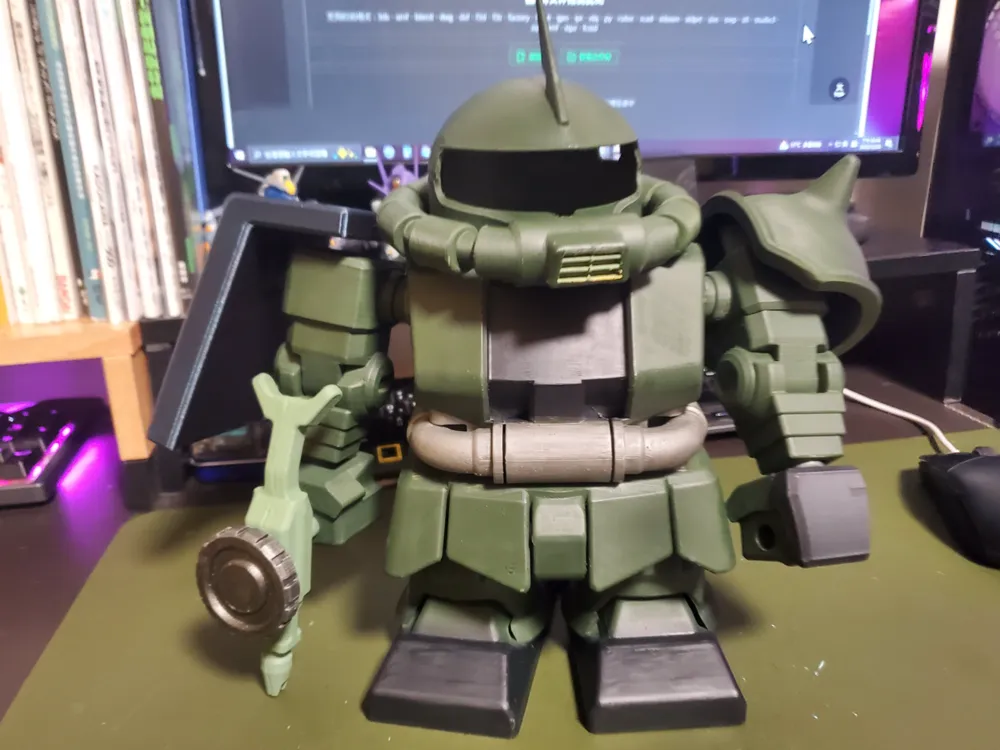 ZAKU for Xiaomi - Free 3D Print Model - MakerWorld