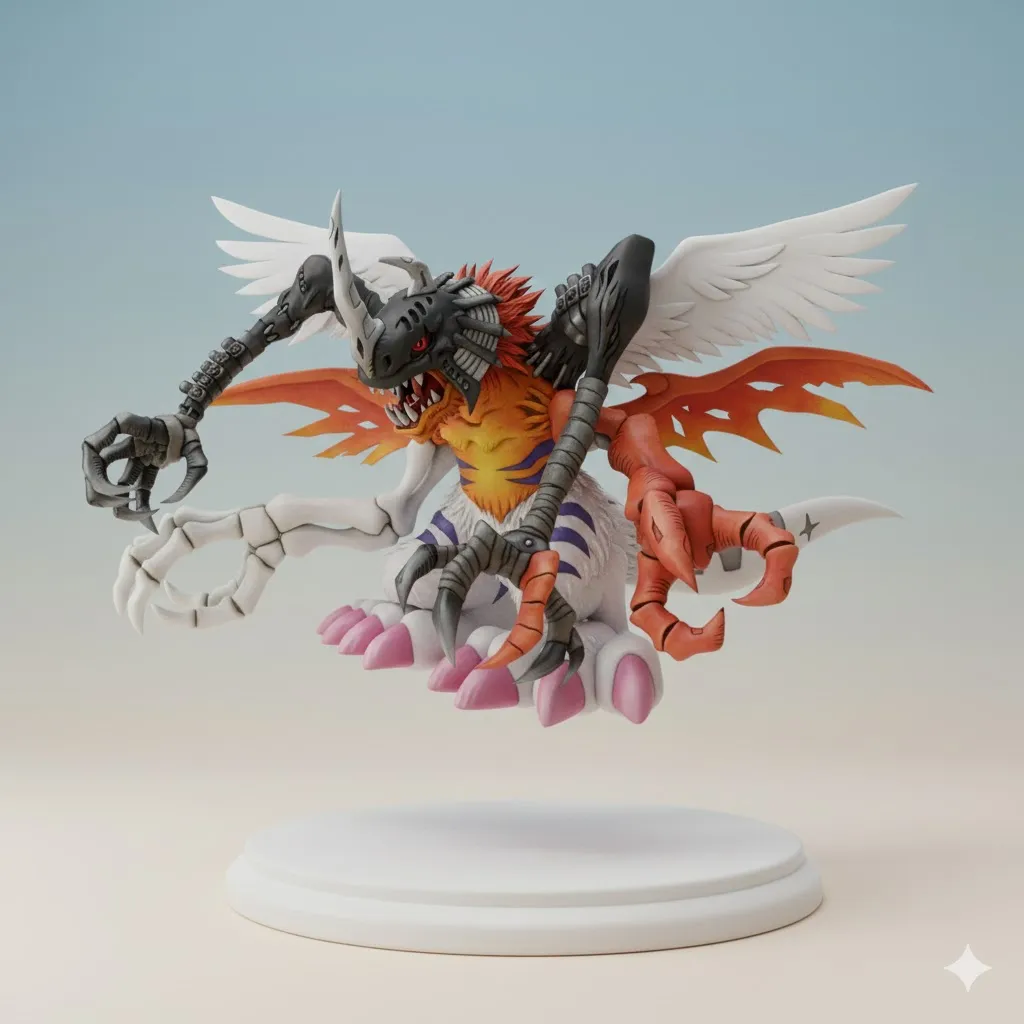Modelo de Criatura Digimon Chimairamon - Modelo de impresión 3D ...