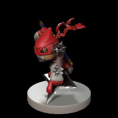 Igamon Digimon Creature Model - Free 3D Print Model - MakerWorld