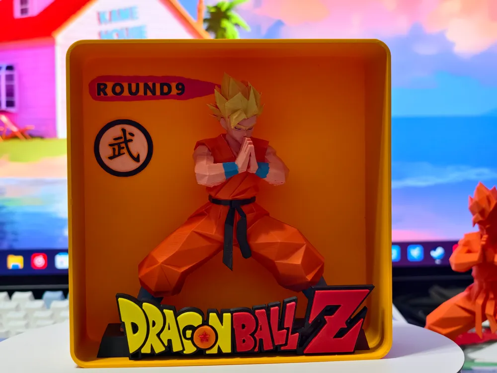 ROUND9 Dragon Ball Super Saiyan Son Goku Heart-Cultivating Martial Arts ...