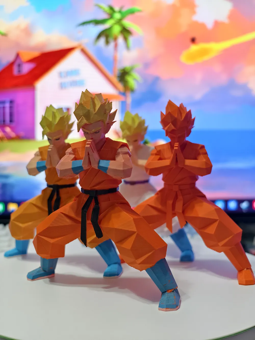 ROUND9 Dragon Ball Super Saiyan Son Goku Heart-Cultivating Martial Arts ...