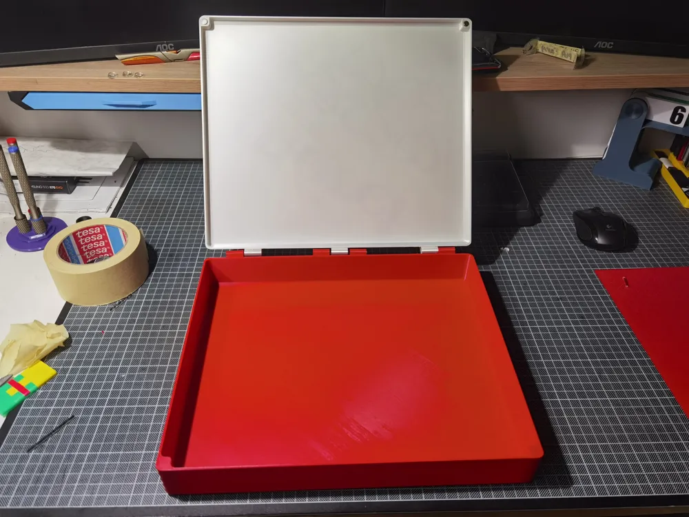 Merci box for 81 pcs chocolates - Free 3D Print Model - MakerWorld