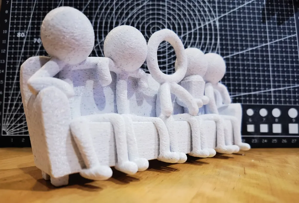 Figuras de sofá Stickman de Alan Becker - Modelo de impresión 3D ...