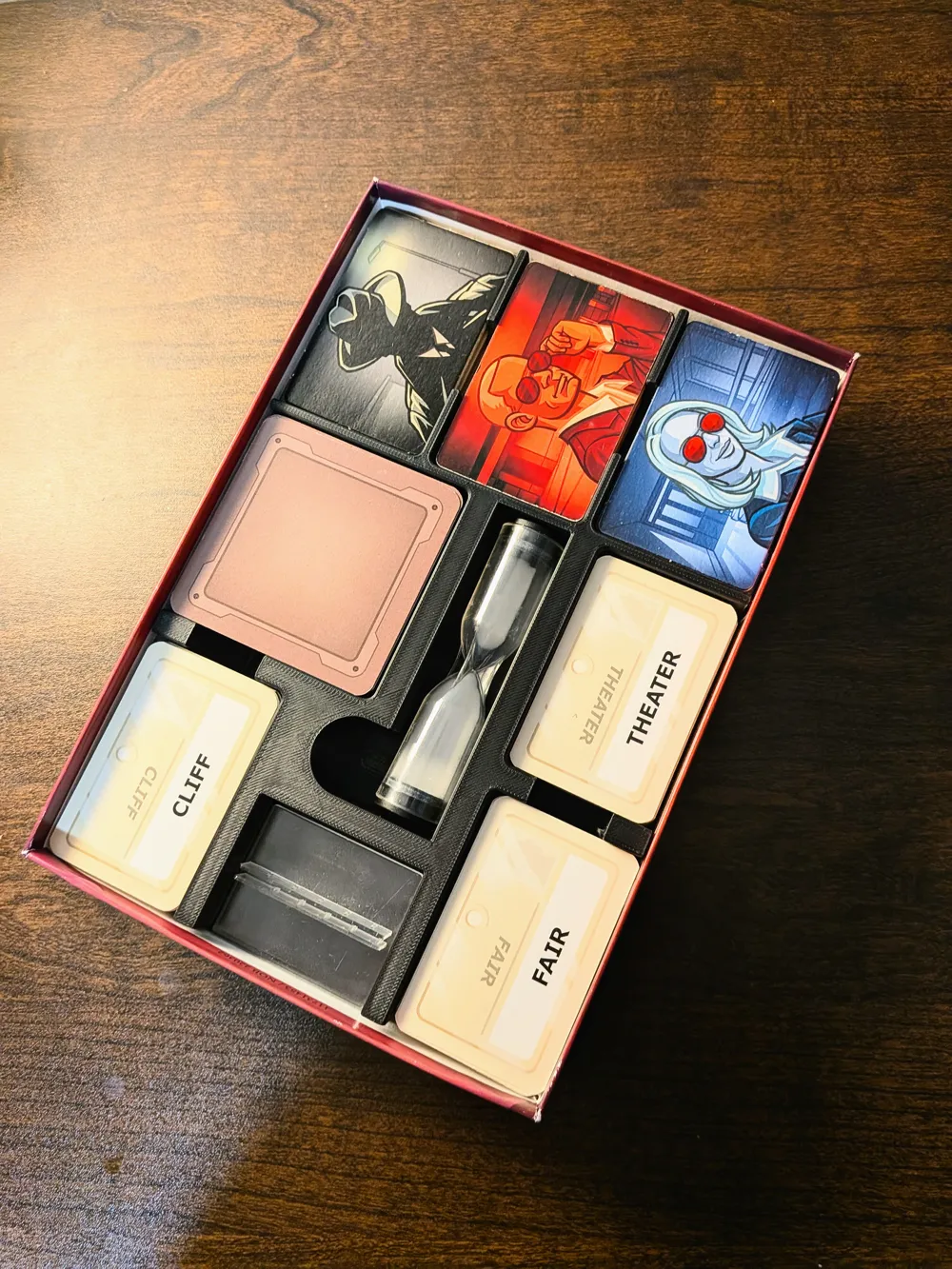 Divisor de Jogo Codenames para Armazenamento Organizado - Modelo ...