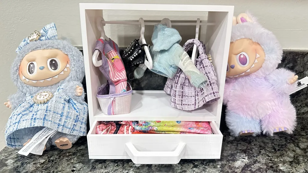 Doll Closet - Free 3D Print Model - MakerWorld