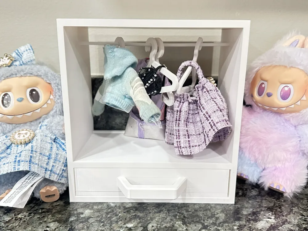 Doll Closet - Free 3D Print Model - MakerWorld