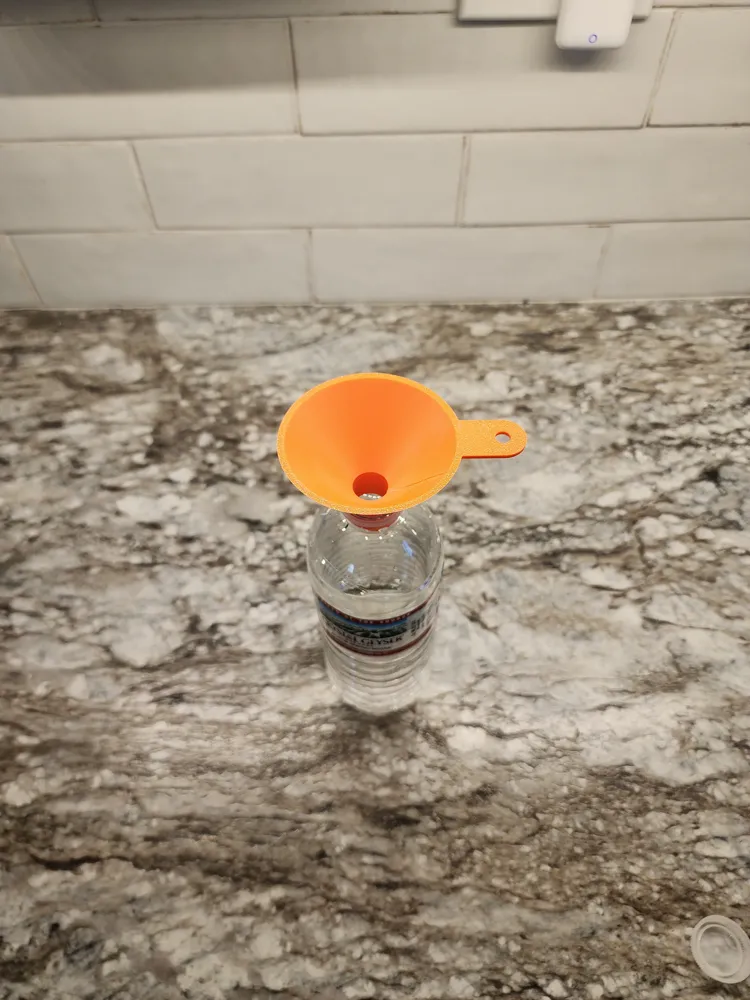 Water Bottle Funnel - Free 3D Print Model - MakerWorld