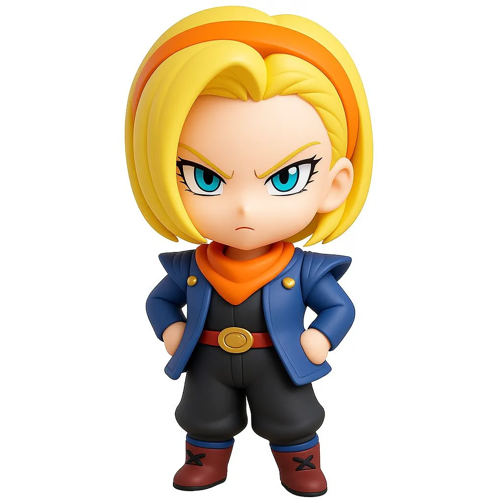 Chibi Android 18 (C18) – Fan Art Dragon Ball - Modèle d'Impression 3D ...