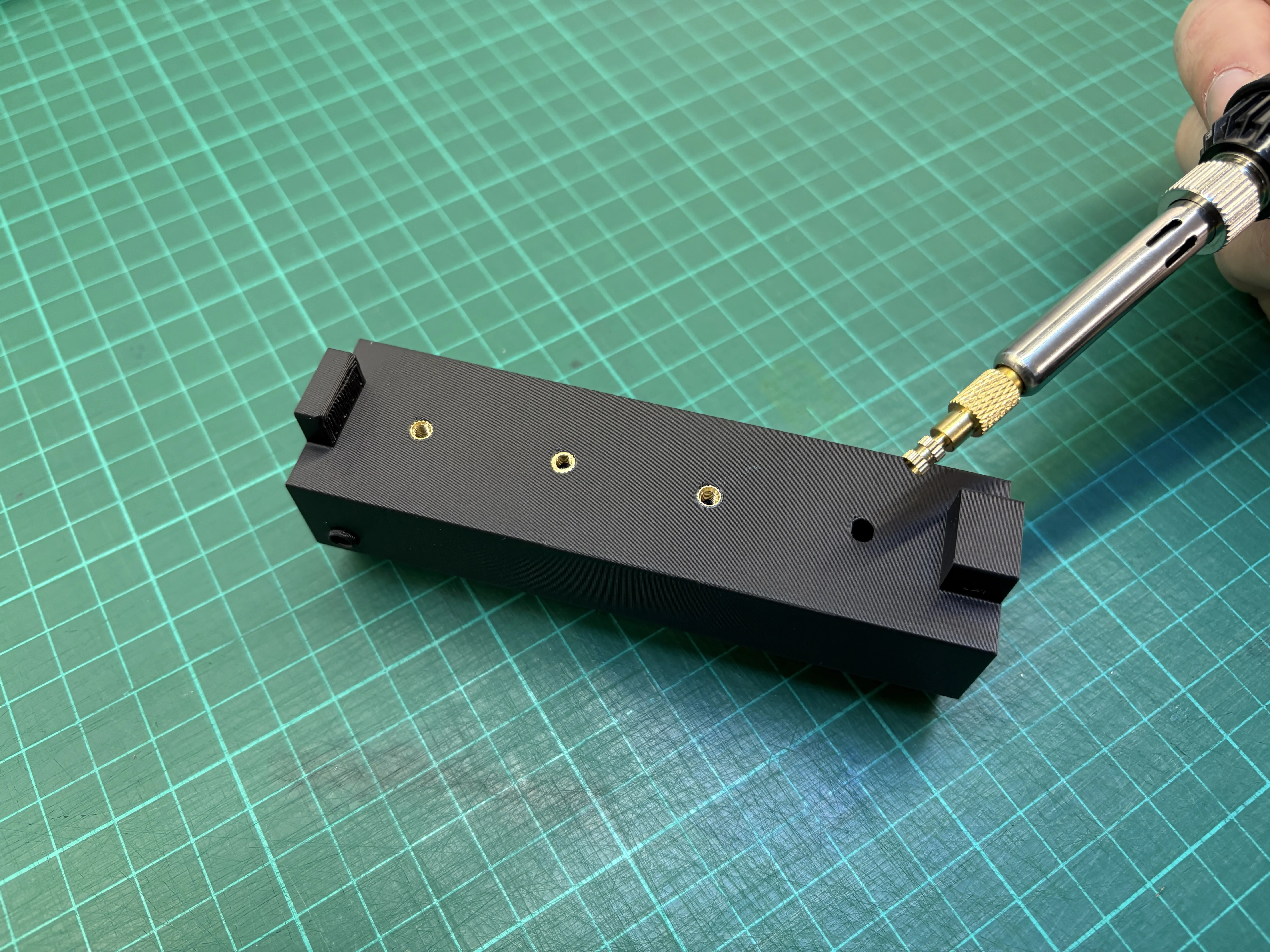 Brass Threaded Insert Press - Free 3D Print Model - MakerWorld