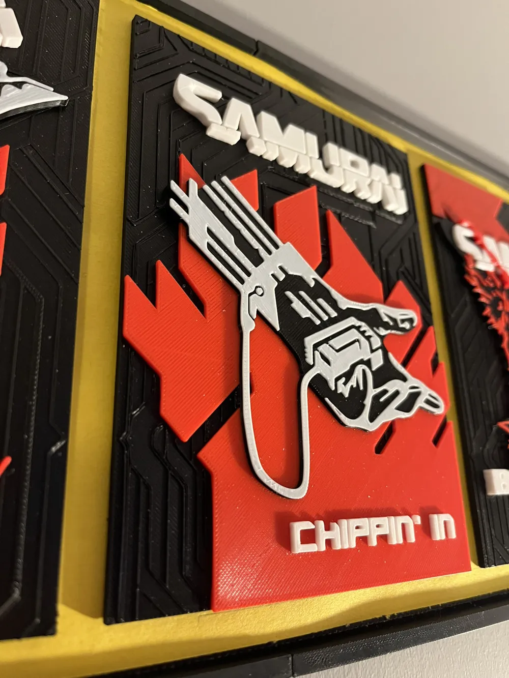 Samurai Chippin'in Cover Art - Free 3D Print Model - MakerWorld