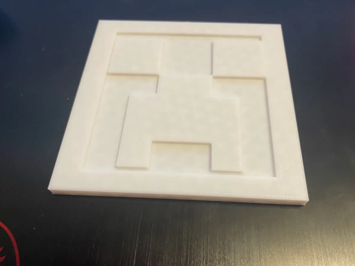 Minecraft creeper coaster - Free 3D Print Model - MakerWorld