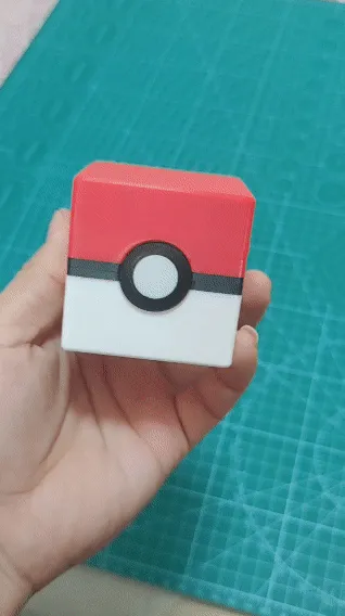 Bistable Pokeball Storage Box - Free 3D Print Model - MakerWorld