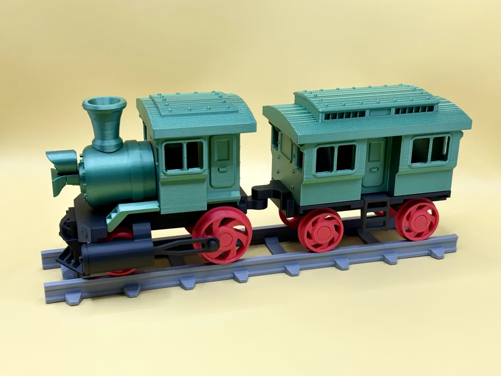 Fun Assembly Toy Train - Free 3D Print Model - MakerWorld