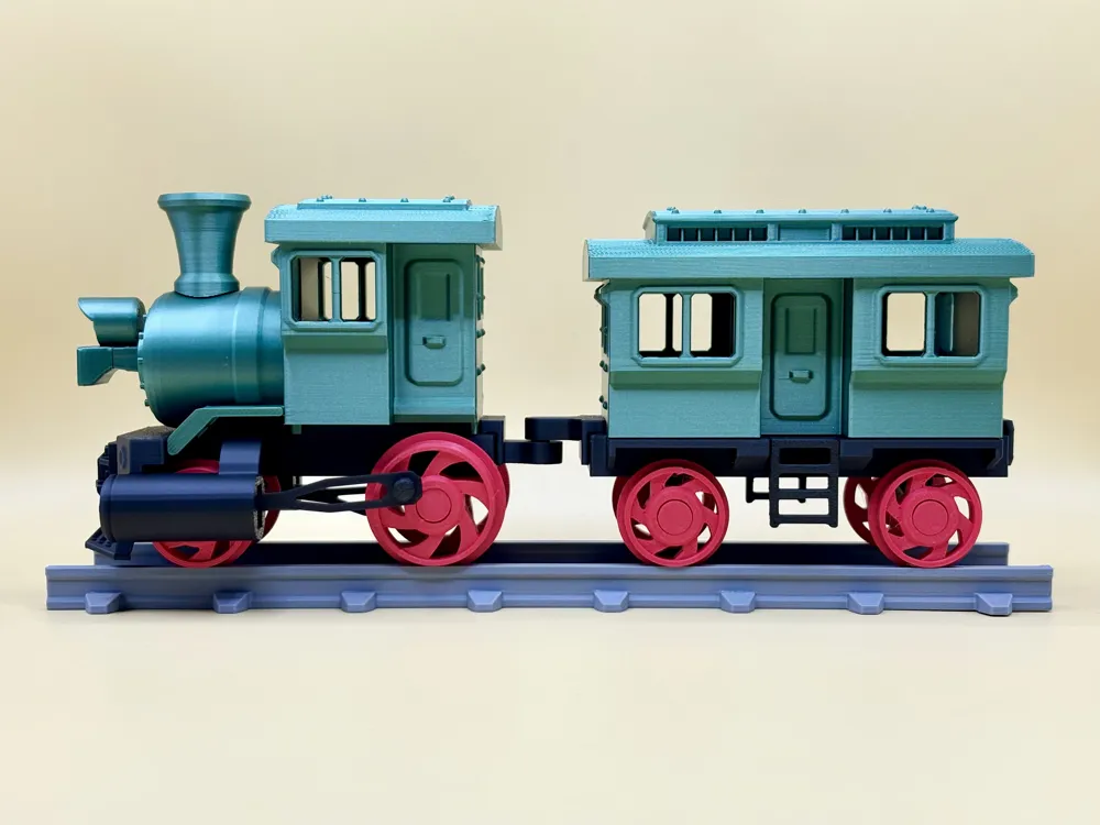 Fun Assembly Toy Train - Free 3D Print Model - MakerWorld