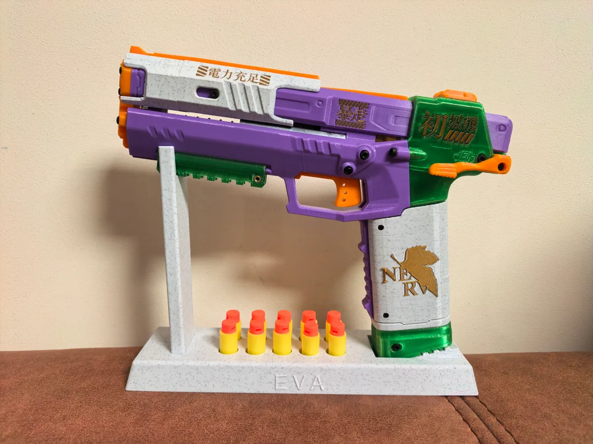 EVA Geko Gecko-Werfer-Ausstellungsständer – Kostenloses 3D-Druckmodell ...