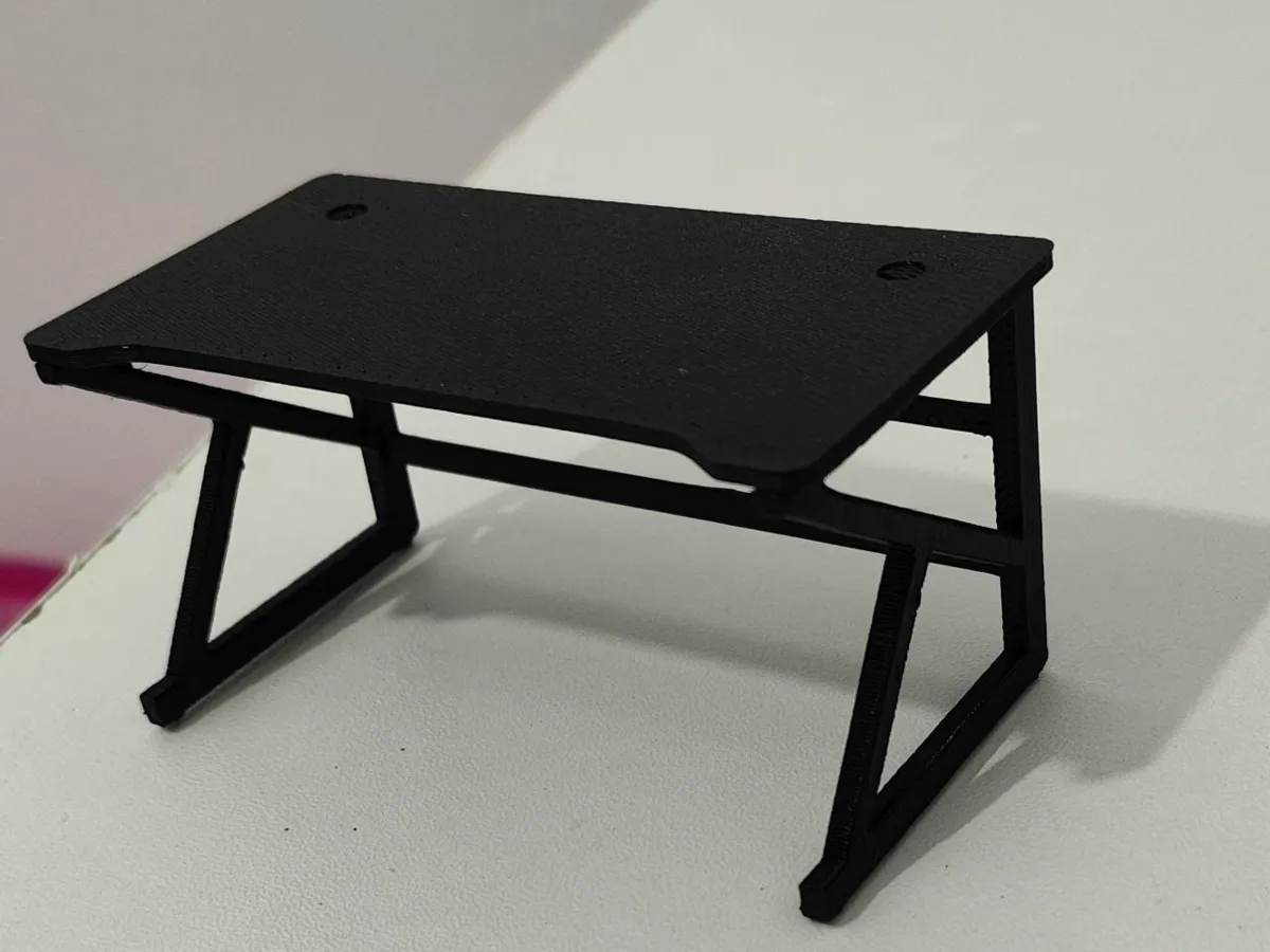 Gamer Desk Table - Free 3D Print Model - MakerWorld