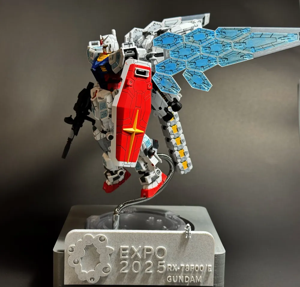 Gunpla Model Base (Expo 2025 RX-78) Gunpla Base(expo2025RX-78F00/E ...